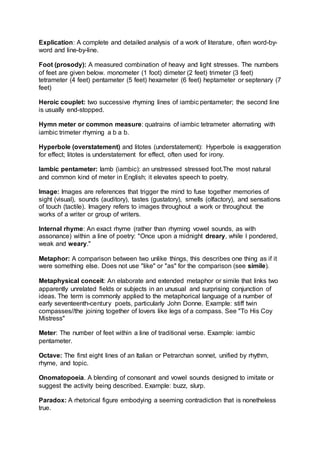 English literature part 2 | DOCX | Poetry | Books and Literature