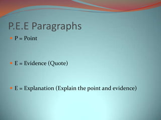 English literature ppt | PPT