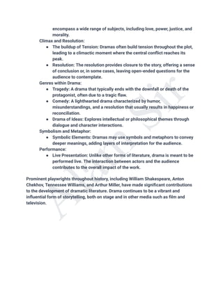 English Literary Terms of Empowering English | PDF