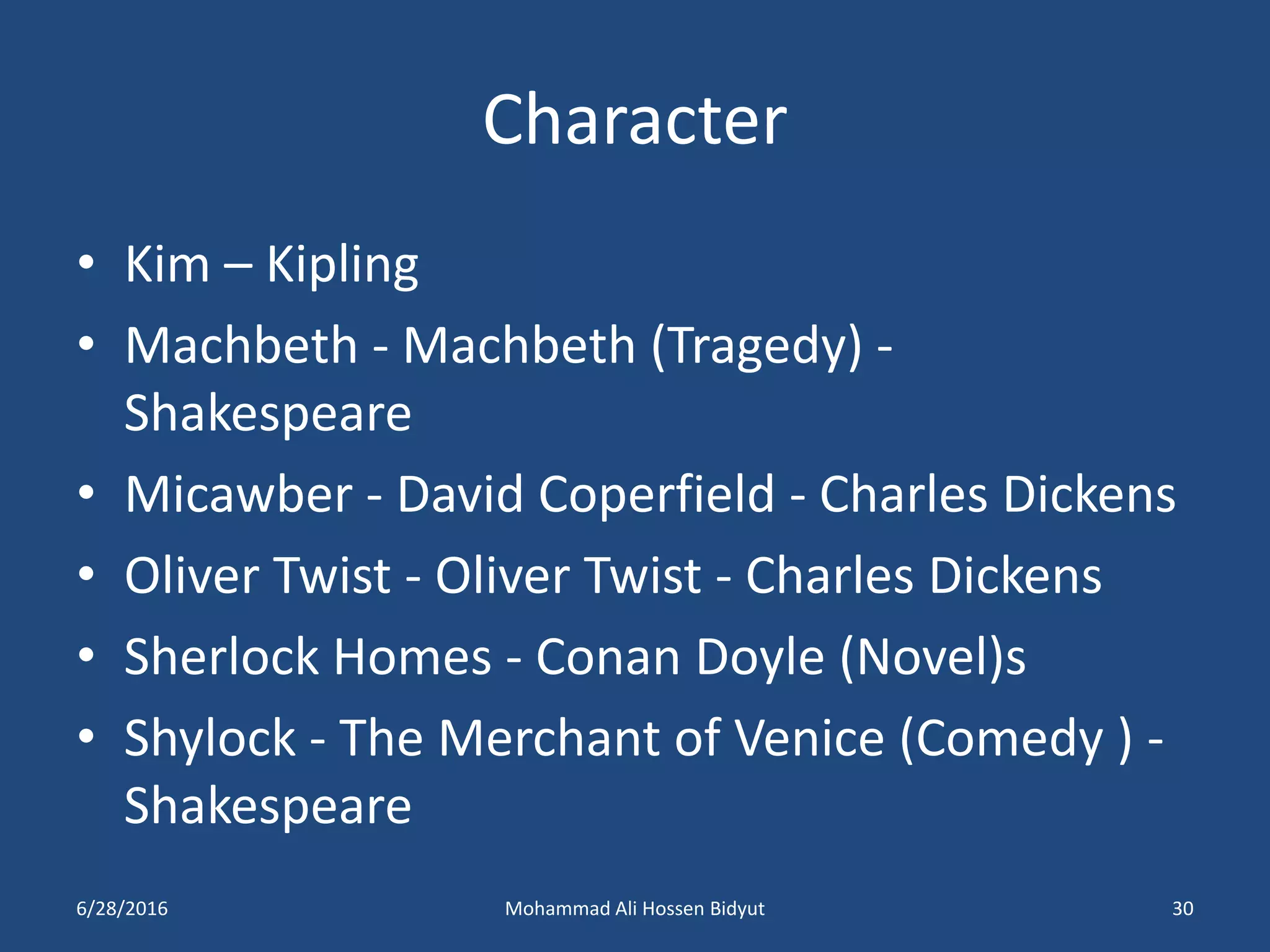 English literature Updated | PPTX