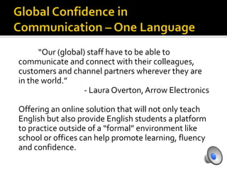 English live slide show | PPTX