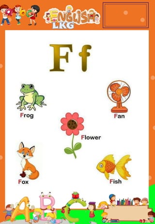 Grade LKG - English - Worksheet (Printable) | PDF