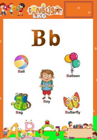 Grade LKG - English - Worksheet (Printable) | PDF