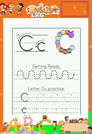 Grade LKG - English - Worksheet (Printable) | PDF