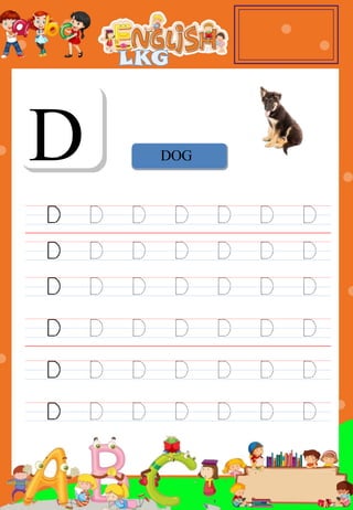 Grade LKG - English - Worksheet (Printable) | PDF