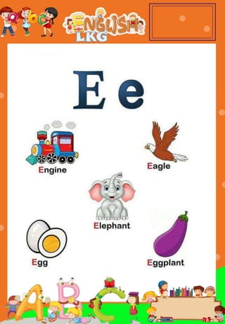 Grade LKG - English - Worksheet (Printable) | PDF
