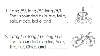 English long vowel sound.pptx long E sound | PPTX