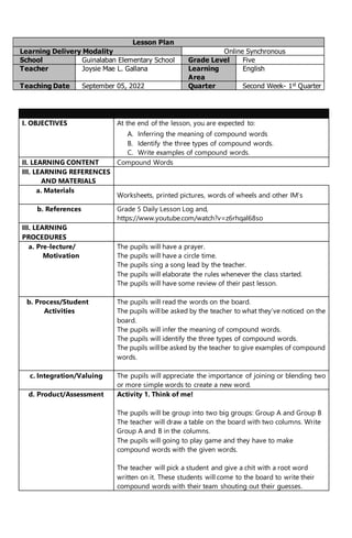 english lp.docx | Homework and Study | Education