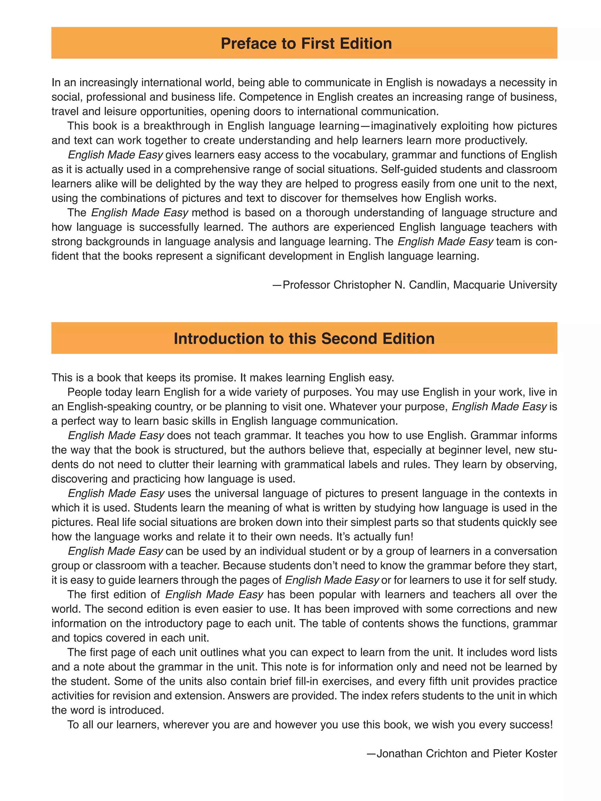 English Made Easy Volume Two_ A New ESL Approach_ Learning English ...