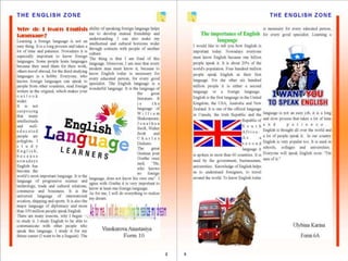 English magazine | PPT