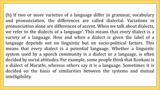 Comprehensive Introduction to Linguistics and Language Theories | PPTX
