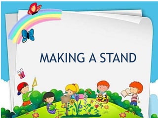 ENGLISH making a stand.pptx