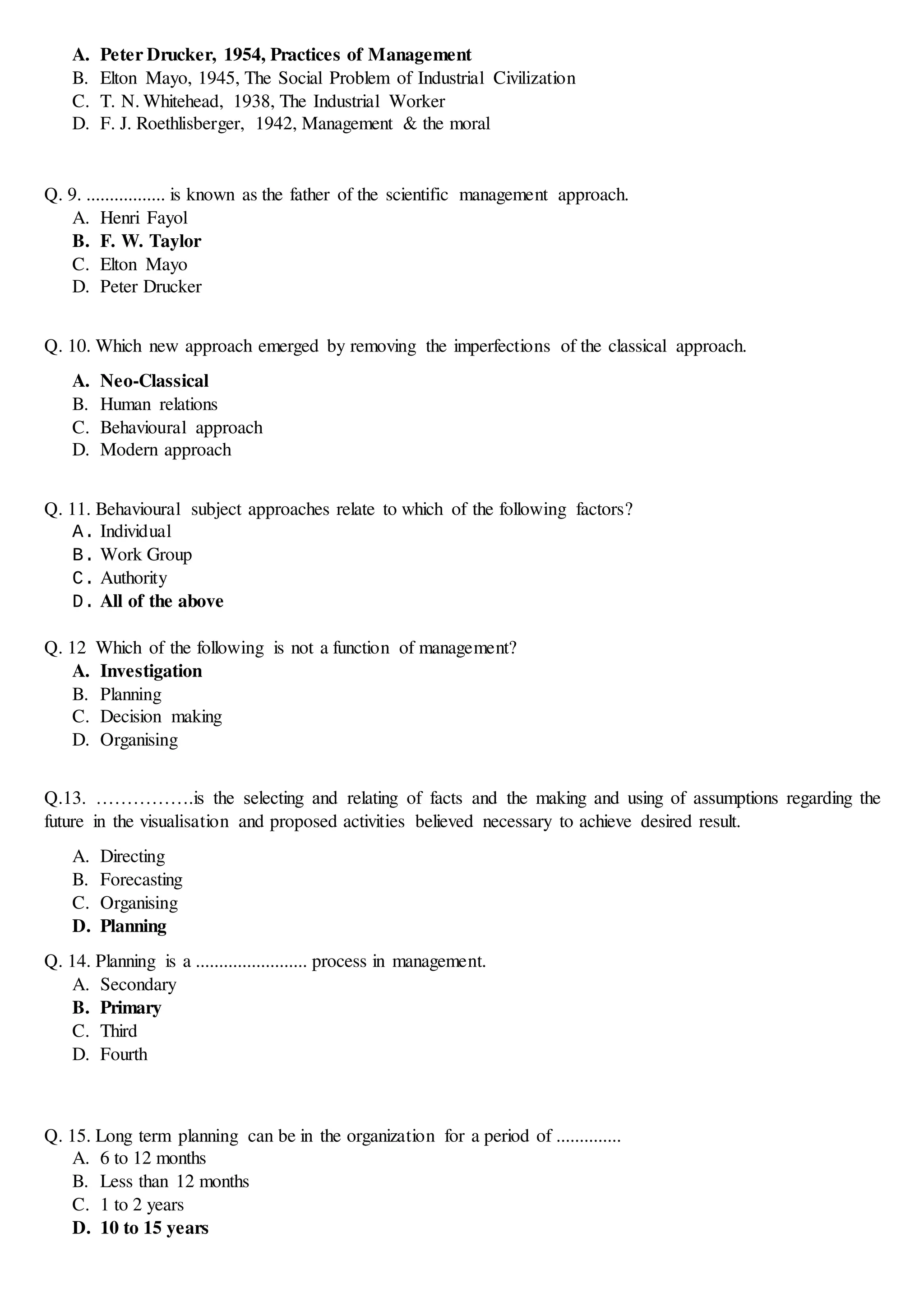 Management Principles and Applications | PDF