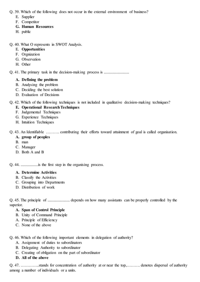 Management Principles and Applications | PDF