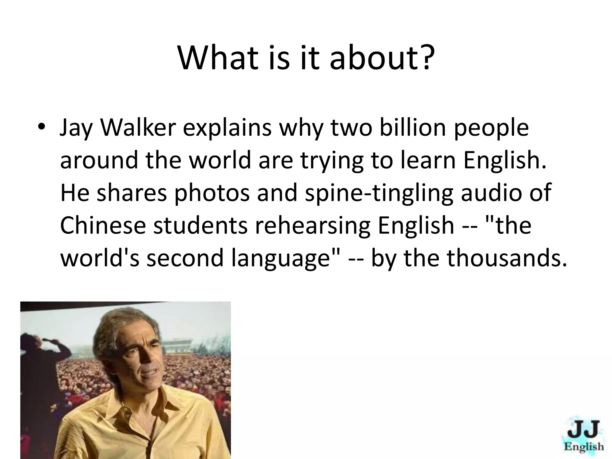 TED - English Mania - Summary and Conversation Lesson | PPTX