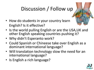 TED - English Mania - Summary and Conversation Lesson | PPTX