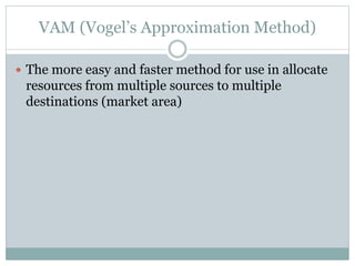 English mathematic VAM Method | PPT