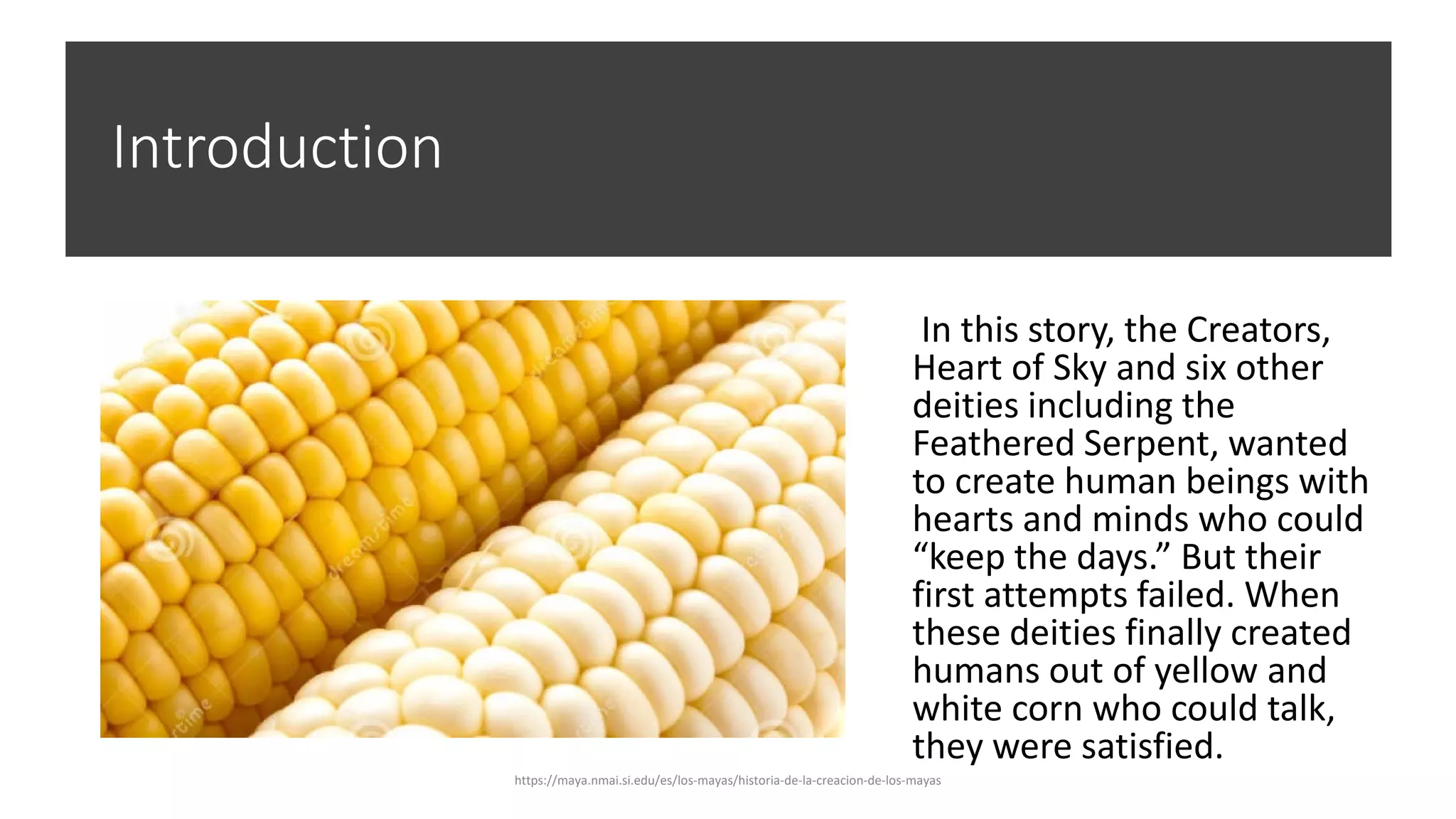 The Creation Story of the Mayas | PDF