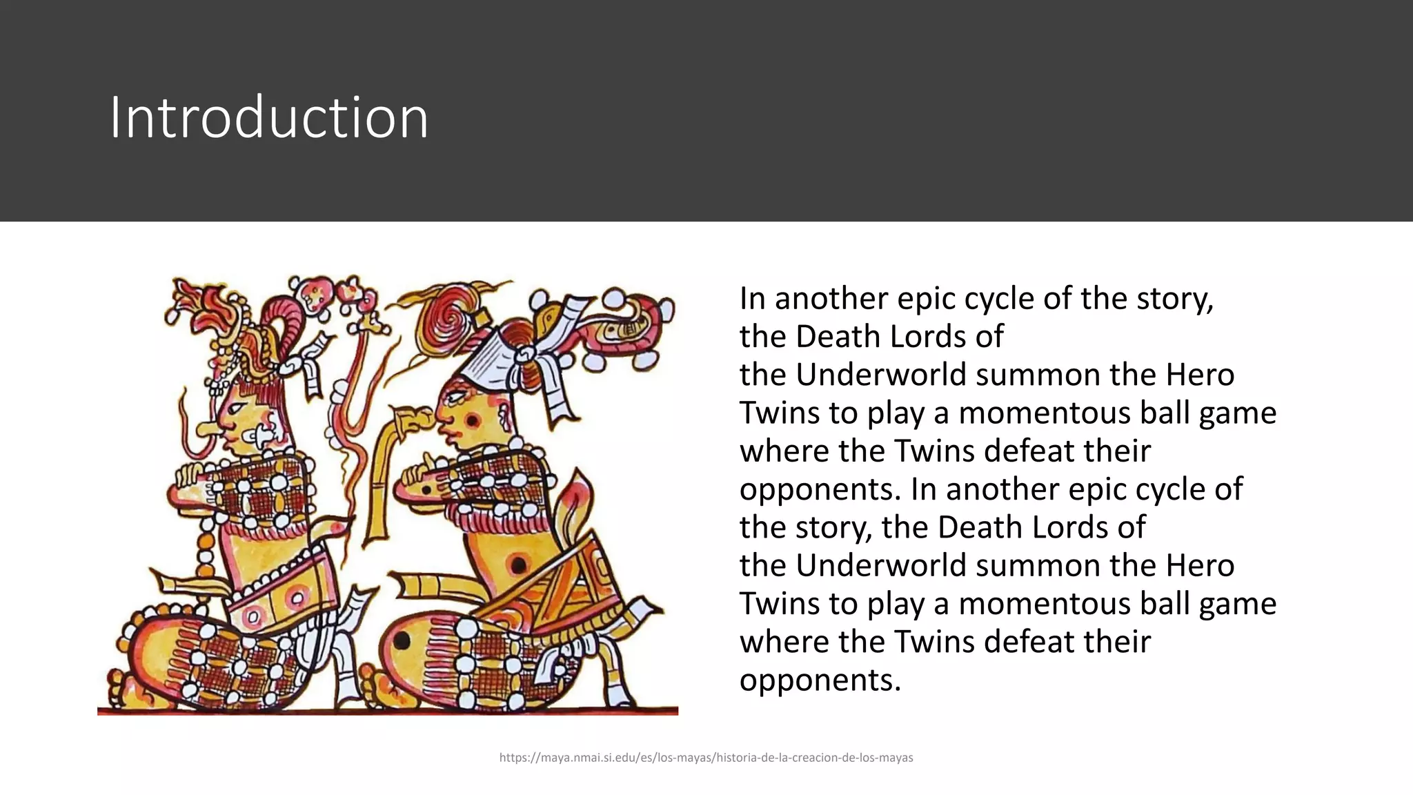The Creation Story of the Mayas | PDF