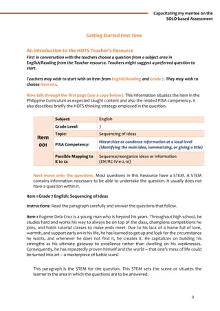 English Mentor Guide HOTS 2022.pdf higher order thinking skills | PDF