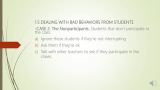 Classroom Management & Classroom Interaction | PPTX