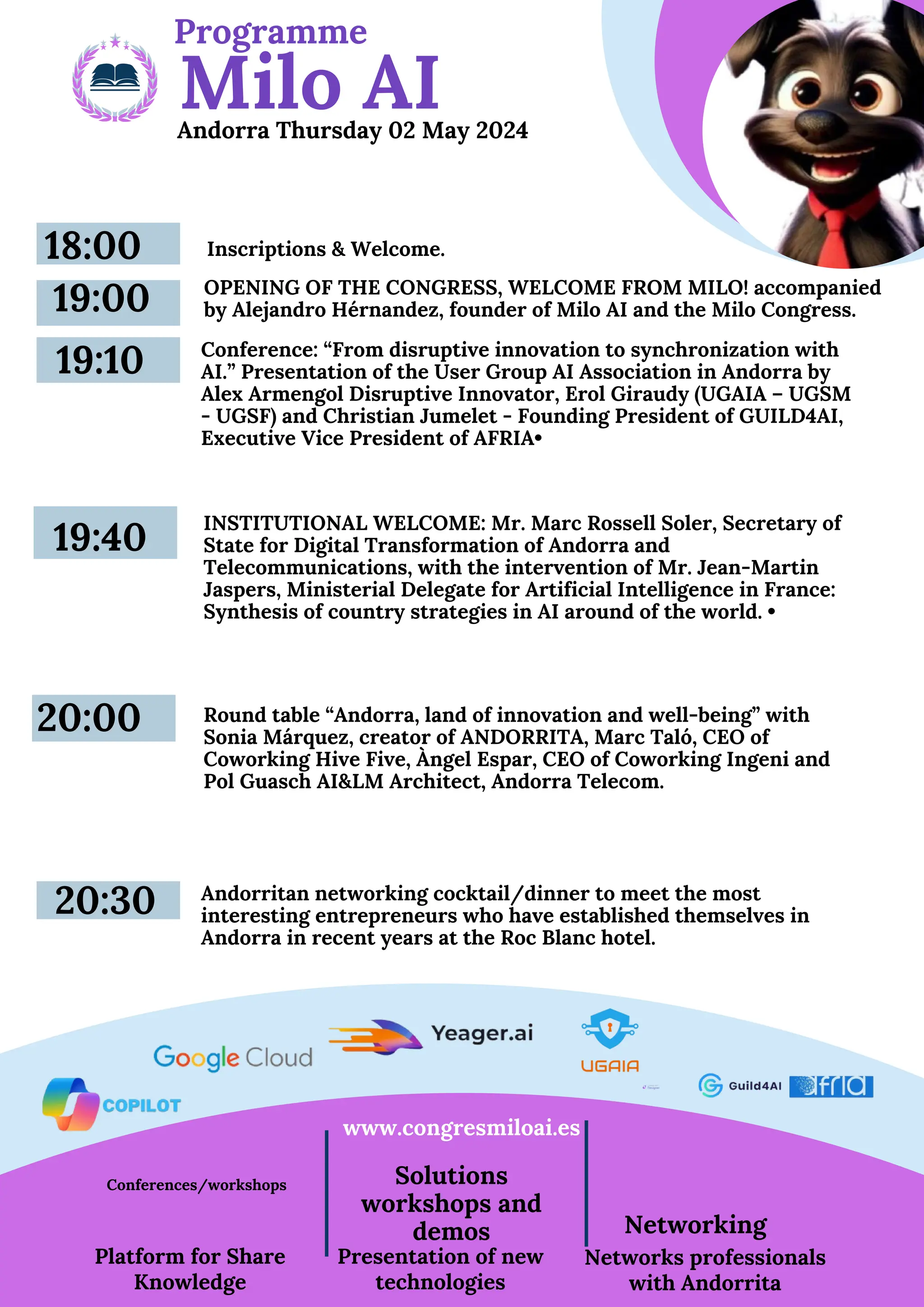 English Milo Ai in Andorra an Congress on Artificial Intelligence | PDF | Technology & Computing