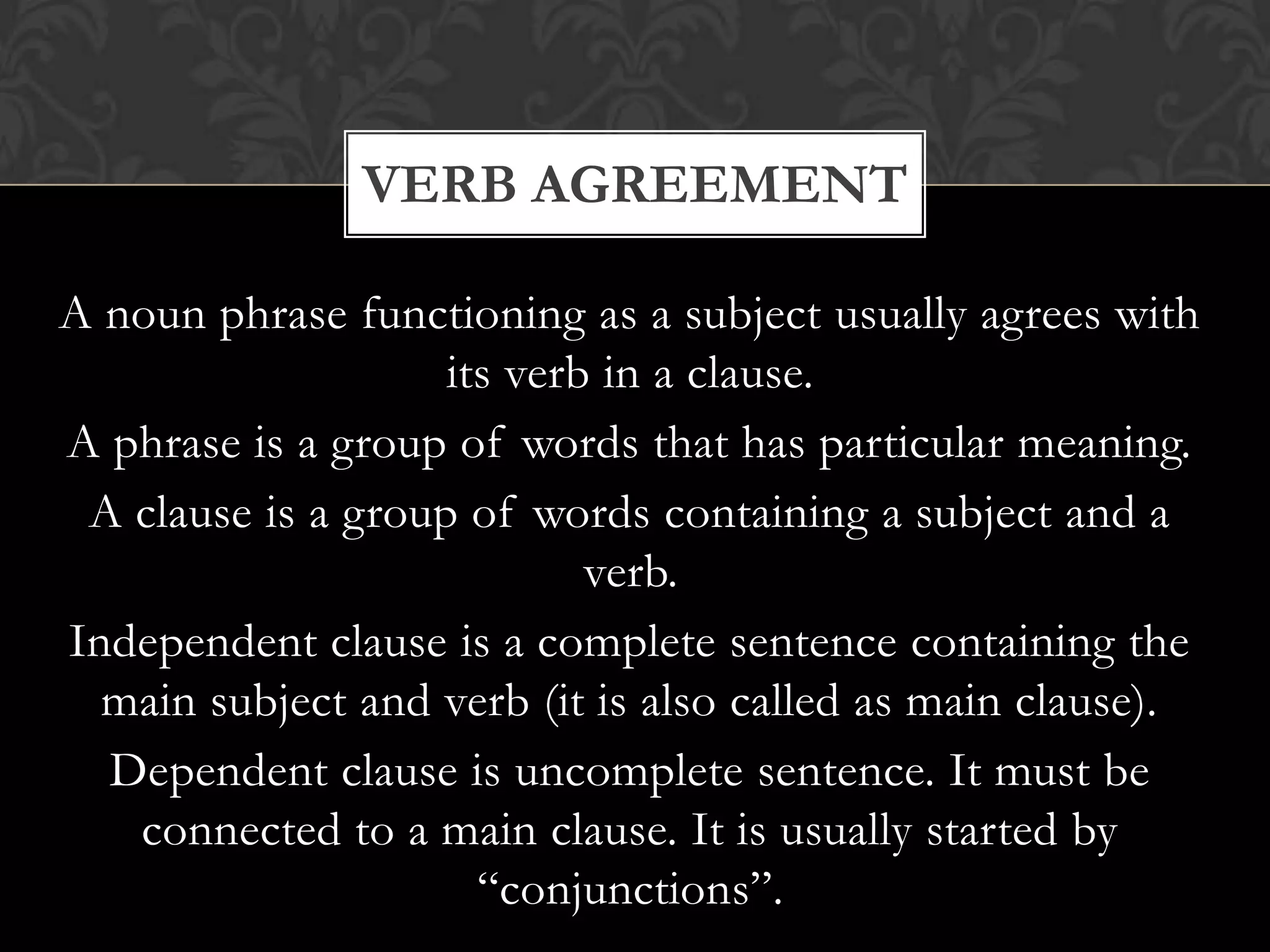 English morphology "Inflection" (AdeS) | PPTX