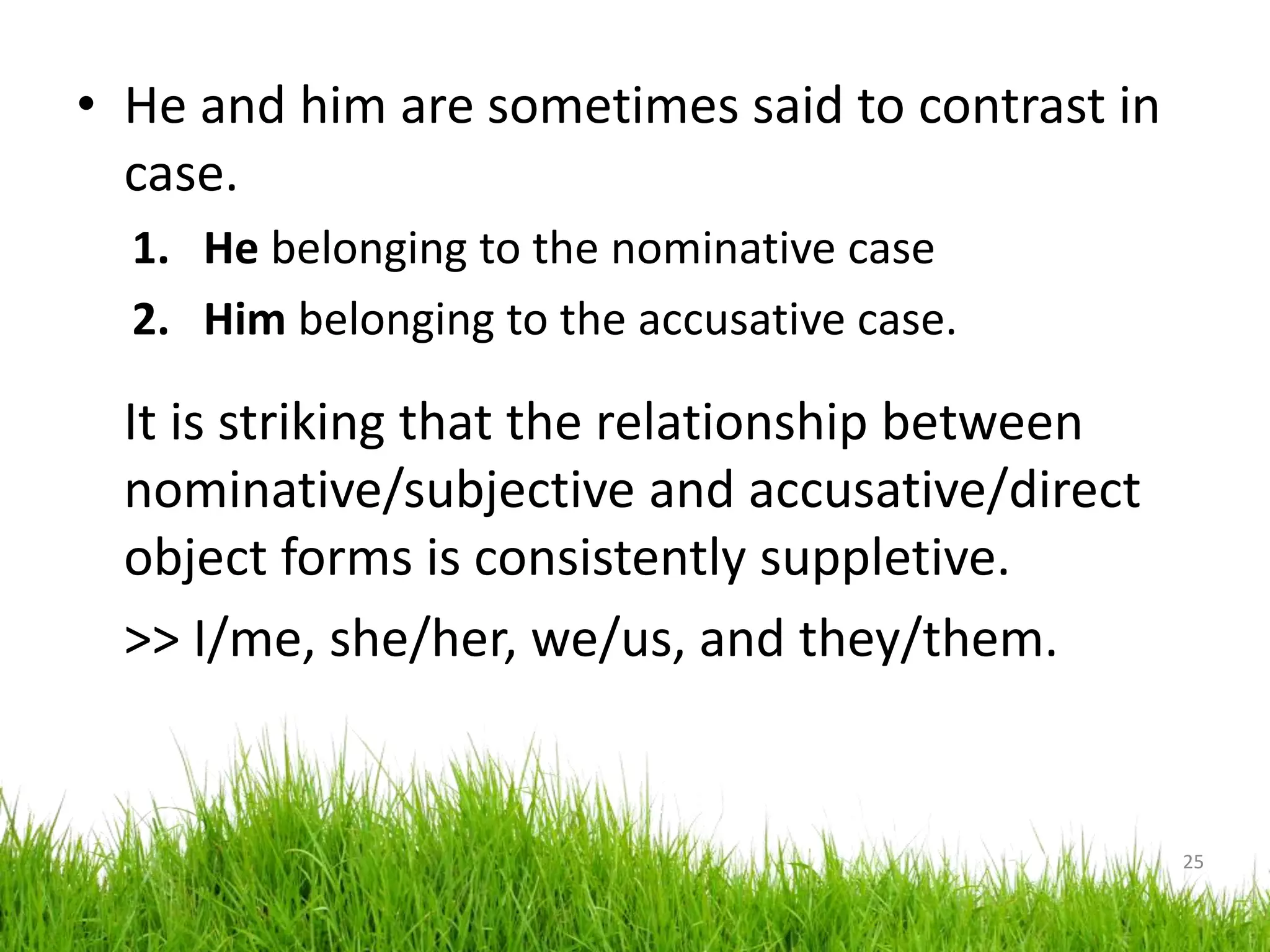 English Morphology Inflection Pptx