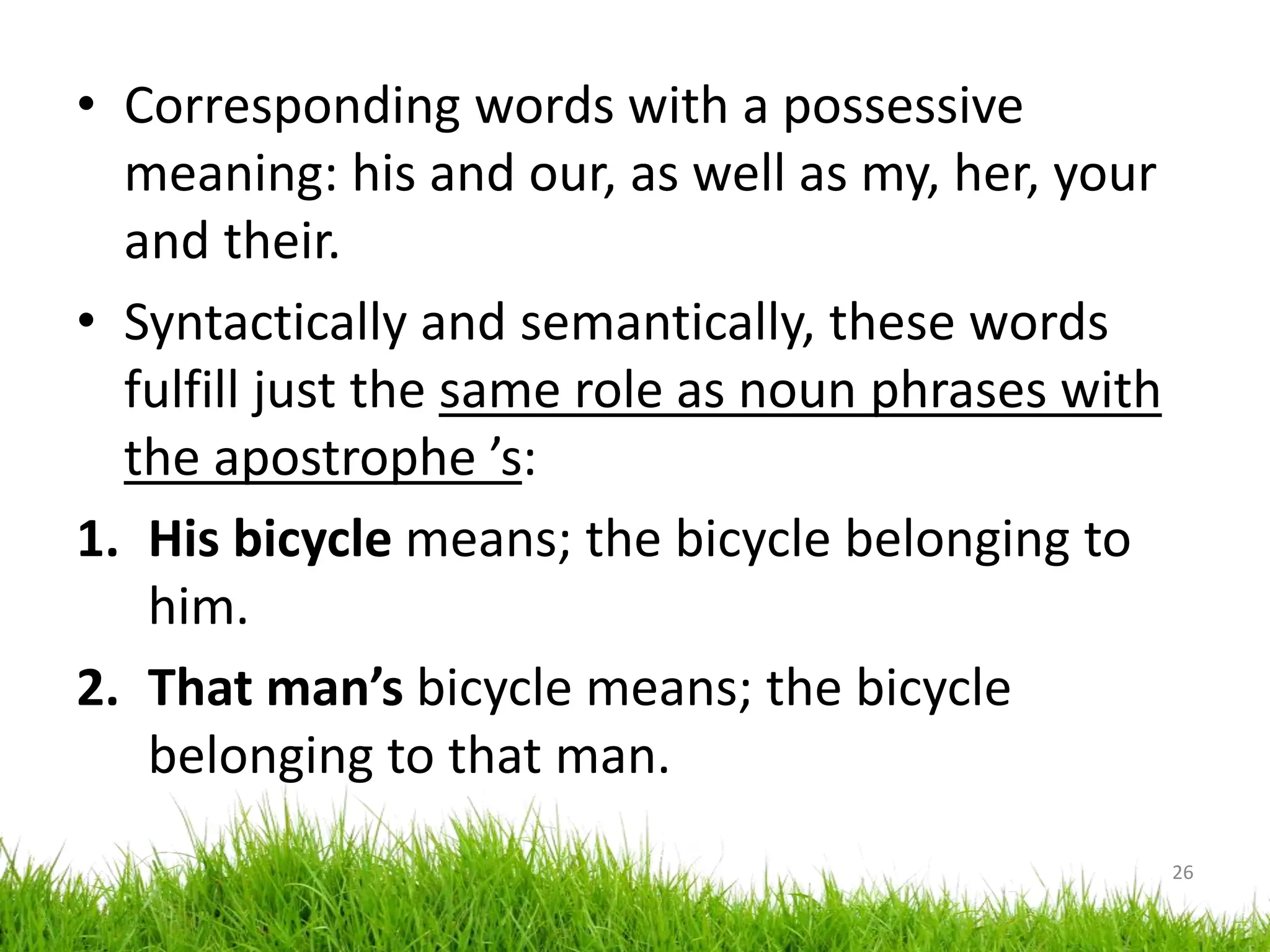 English morphology inflection | PPTX