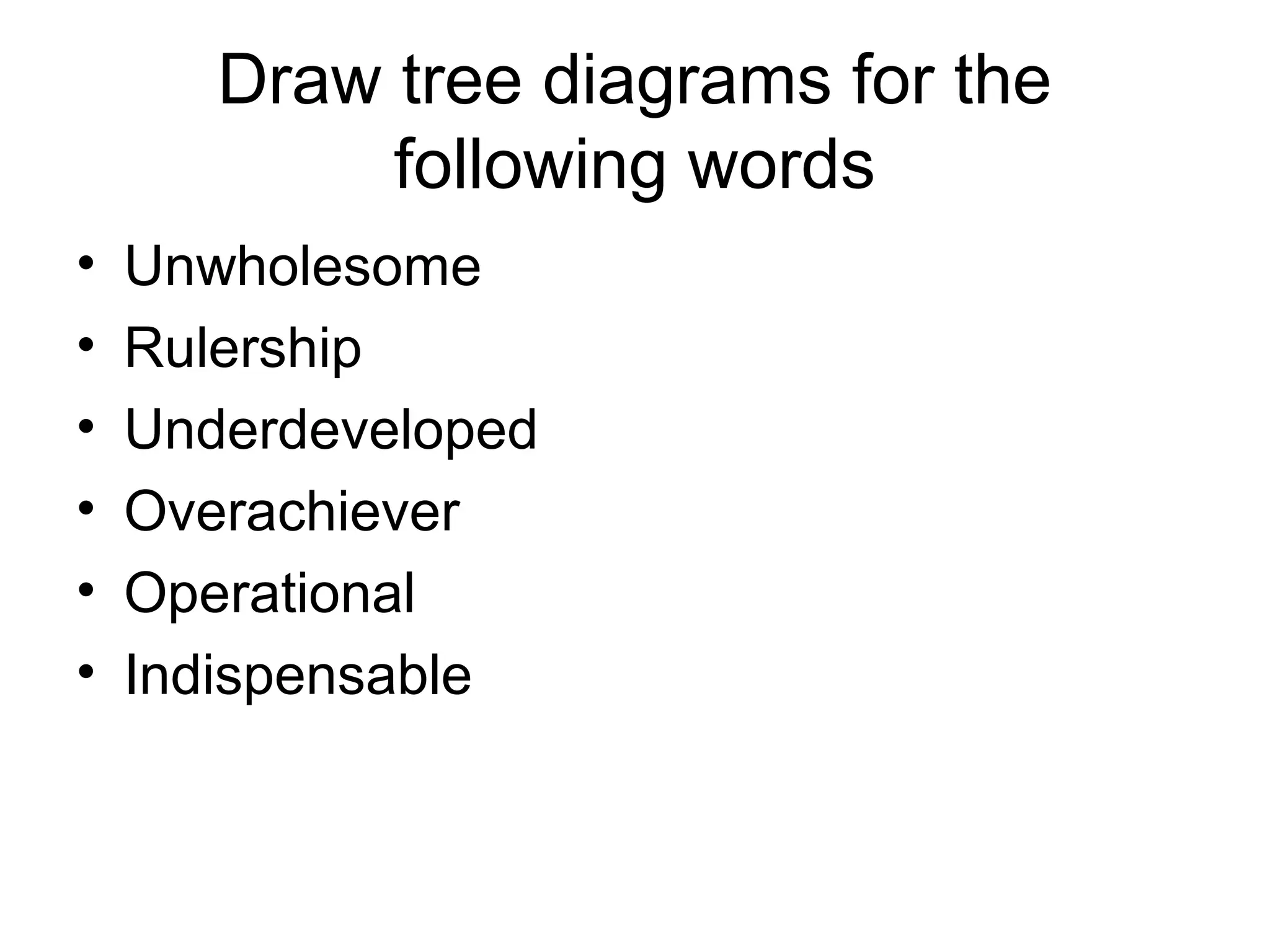 English morphology–lecture2 | PPT