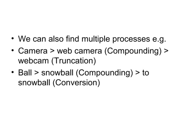 English morphology–lecture2 | PPT