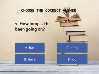 English multiple choice-Midtest | PPT