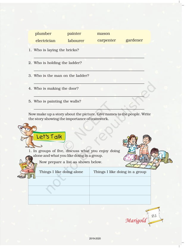 English NCERT Class 5 | PDF | Educational Assessment | Education