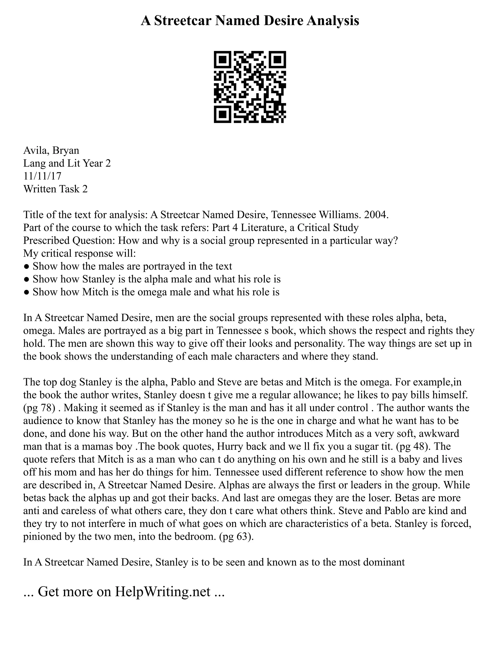 English Newspaper Article Examples Uzivatel Gintar | PDF