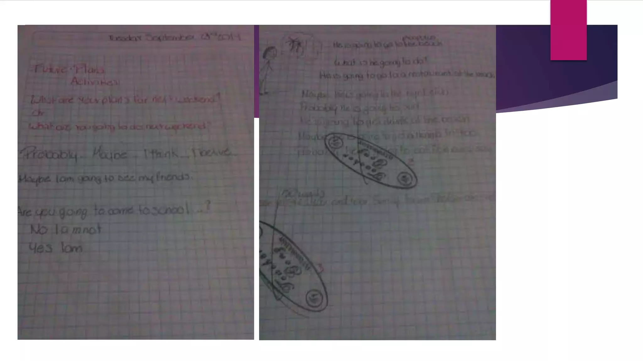 English notebook | PPTX