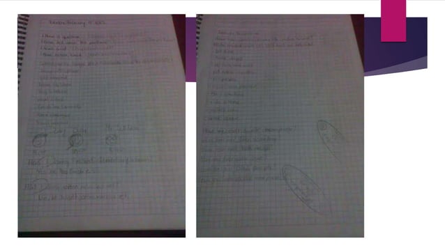 English notebook | PPTX