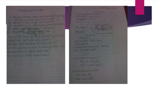 English notebook | PPTX