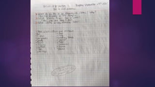 English notebook 1 | PPTX