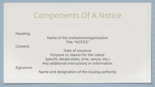 english notice writing loyola - Copy.pptx