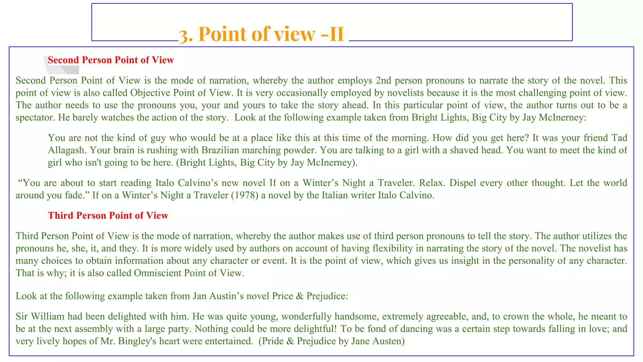 English novel an introduction | PPTX