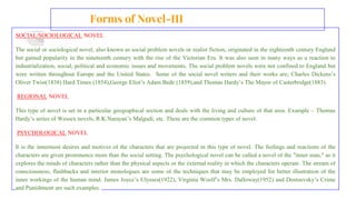 English novel an introduction | PPTX