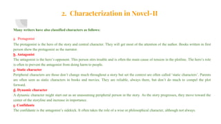 English novel an introduction | PPTX