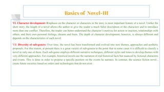 English novel an introduction | PPTX