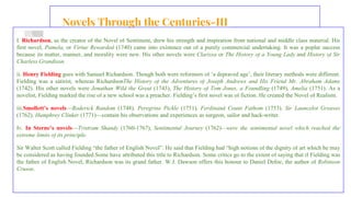 English novel an introduction | PPTX