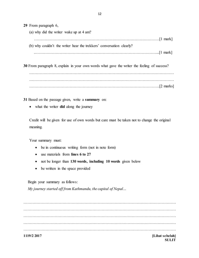 English paper 2 form 4 | DOCX | Business Administration | Business