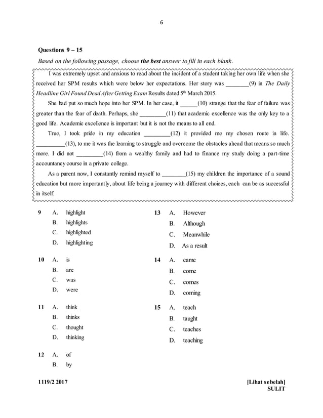 English paper 2 form 4 | DOCX | Business Administration | Business