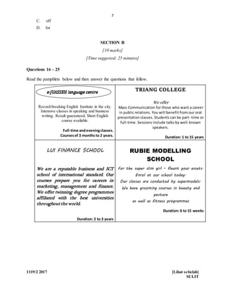 English paper 2 form 4 | DOCX