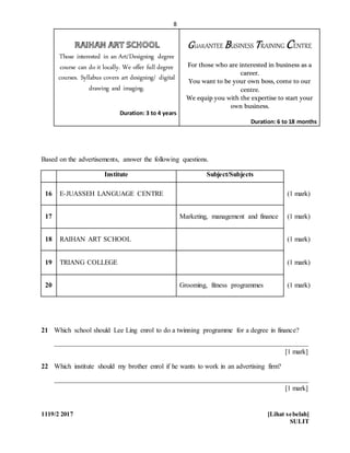 English paper 2 form 4 | DOCX