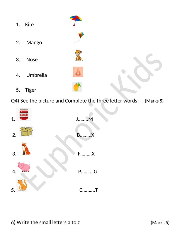exam paper for preschool kids English paper final.docx