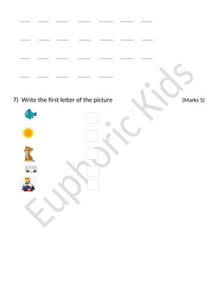 exam paper for preschool kids English paper final.docx